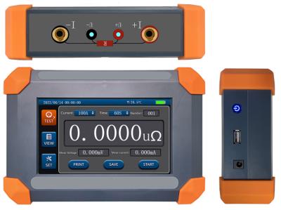 China 100A  Contact Resistance Tester for Circuit Breakers for sale