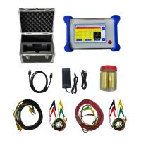 China Handheld Transformer Turns Ratio Tester with 0.8～10000 Test Range, Three-phase Automatic Testing and Built-in Lithium Battery for sale