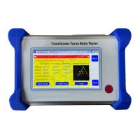 China Handheld Transformer Turns Ratio Tester with 0.8～10000 Test Range, Three-phase Automatic Testing and Built-in Lithium Battery for sale