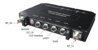 China Light Weight COFDM Video Transmitter 4K HEVC Broadcast SDI CVBS HDMI Multiband for sale