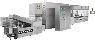 China Vertical Ampoule Packaging Line / Wahing / Sterilizing / Filling / Sealing Line for sale