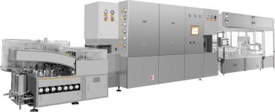 China Antibiotic Vial Filling Line Cleaning Sterilizing Filling Sealing Machine 9000-18000 Bottles per Hour for sale