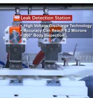 China 380V 50Hz Automatic Ampoule Leakage Testing Machine 300-400 Bottles per Minute for sale