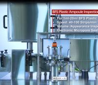 China Pharma BFS Plastic Ampoule Machine 3kW Electric Capacity GMP for sale