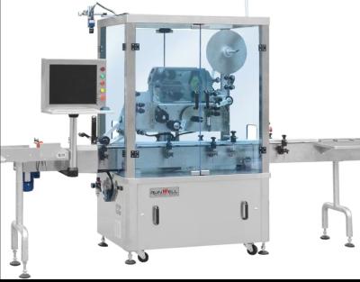 China Precision Ampoule Labeling Machine 2.5kw Plastic Bottle Conjoined 100 Board Per Min for sale