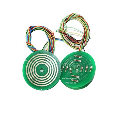 China PCB High Current Slip Ring Collector Electrical Joint 300rpm 380vac Aluminum Alloy for sale