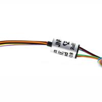 China Capsule Slip Ring 8 Circuits of 1A per Wire with Reliable Performance for sale