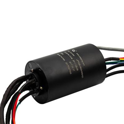 China 6 Circuit 5 A Per Circuit Through Bore Slip Ring for sale