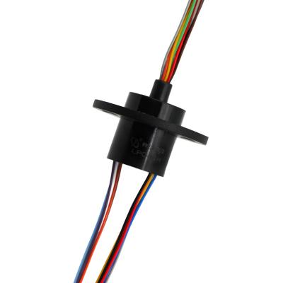 China High Speed Slip Ring 300 RPM 12 Circuits with Gold-Gold Contacts for sale
