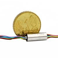 China Super Miniature Capsule Slip Ring 8 Circuit LPMS-08D for sale