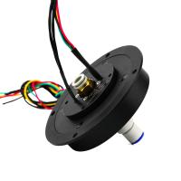 China 100M Ethernet Pancake Slip Ring of 10 Circuits for sale