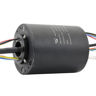 China 16 Circuits Through Bore Slip Ring with a 25mm Hole for Signal Transmission for sale