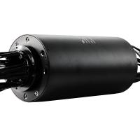 China 50 mm Through Bore Rotary Slip Ring Gold To Gold Contact for sale