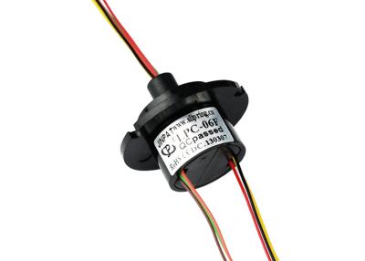 China Capsule Slip Ring 6 Circuits 300rpm Rotating Speed for sale