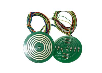 China 5 ckt 2A Pancake Slip Ring with PCB Board Design for sale