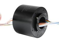 China 6 Circuits ID 12.7mm Through Bore Slip Ring with 10 Amps Per Circuit for sale