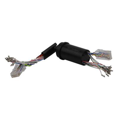 China Gigabit Ethernet Capsule Electrical Slip Ring Transferring Current And Signal for sale