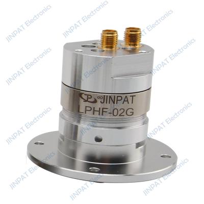 China Dual channel slip ring IP60 for RF coaxial rotary joints with compact signalling slip ring for speeds up to 60 RMP. for sale