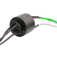 China 15 Circuits Through Bore Ethernet Slip Ring Transmitting Current and Signal for sale