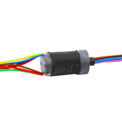 China Super Miniature Slip Ring of 300 rpm 8 Circuits LPMS-08B for sale