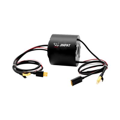 China High-Speed Ethernet Slip Ring with 5A/Signal~15A Power Transfer and IP50 Protection for 100Mbps/1Gbps/10Gbps Data Transmission for sale