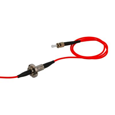 China IP68 Fiber Optic Rotary Joint 2000rpm Stainless Steel FORJ for sale