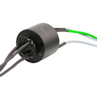 China 15 Circuit Through Bore Ethernet Slip Ring for Power and Signal for sale