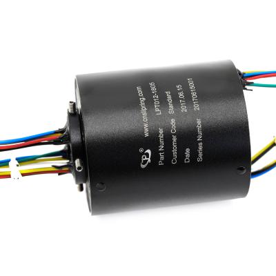 China 18 Circuit 5A 380VAC Through Bore Slip Ring 12mm Hole for sale
