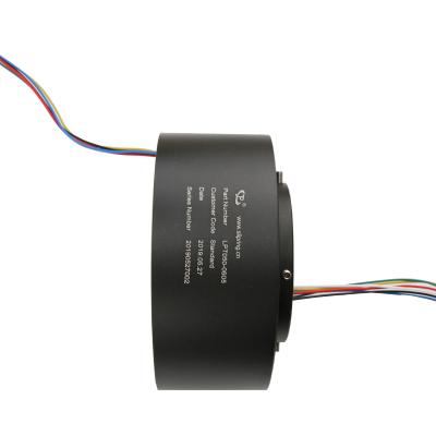 China 6 Circuit 5A Hollow Slip Ring 50mm Bore for Industrial Machinery for sale