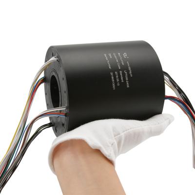 China 24 Circuit 5A Through Hole Slip Ring with 38.1mm Bore for sale