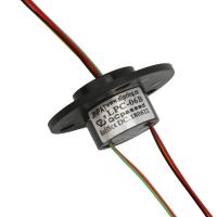 China 6 Circuit Gold Contact Slip Ring 2A 300 RPM LPC-06B for sale