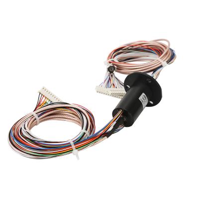 China JINPAT LPC Capsule Slip Ring 240VAC Gold Contact 300rpm for sale