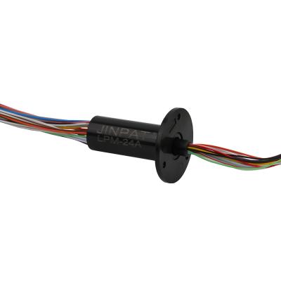 China 24 Circuit Slip Ring 240V 2A Gold Contact for Robotic Arm for sale
