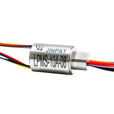 China 8 Circuit Capsule Slip Ring 1A 240VAC/DC Gold Contacts for sale