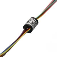 China 8 Circuit Capsule Slip Ring 1A 240VAC/DC Precious Metal for sale