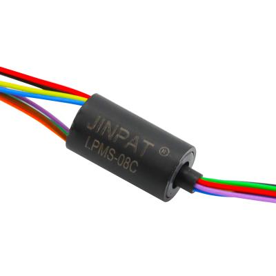 China 8-Wire Capsule Slip Ring 1A 48V for 300 RPM Applications for sale