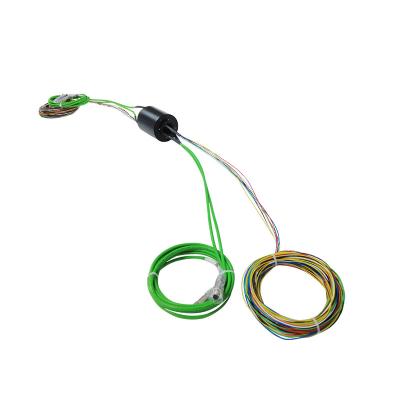 China 6A Current 0~10rpm Rotary Slip Ring with φ38mm Vias for Automation Equipment for sale