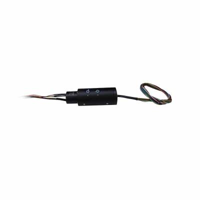 China 16 Circuits 230VAC 0~30rpm Rotary Slip Ring for Automation Equipment with Compact Design for sale