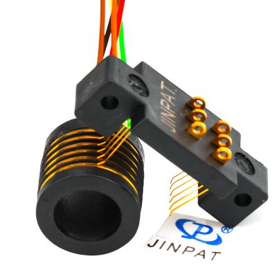 China 6 Circuit 240V Voltage Separate Slip Ring with 0~300 RPM for Electrical Test Equipment for sale