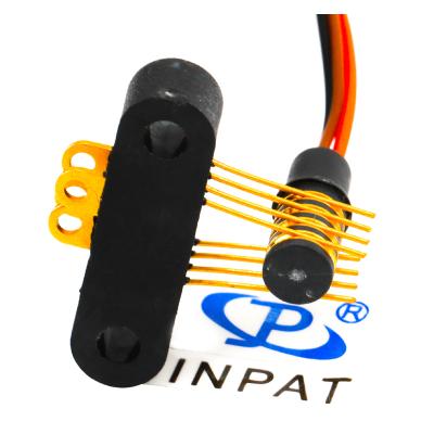 China Compact Design Separate Slip Ring with 4 Circuits and 240 VAC/DC Voltage for Flexible UAV Systems for sale