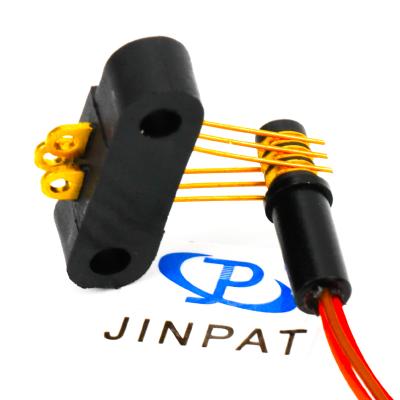 China 3 Circuits 300 Rpm 240 VAC Separate Slip Ring for Machinery Equipment Electrical Contacts for sale