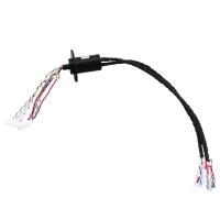 China JINPAT Ethernet Slip Ring 24VAC Precious Metal Contact for sale