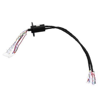 China JINPAT Ethernet Slip Ring 24VAC Precious Metal Contact for sale