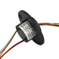 China Shock Material Rotary Slip Ring Joint Electrical Connector for sale