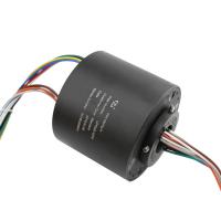 China Through Hole Slip Ring Precious Metal Contact 12 Circuits 10A 240 VAC/DC for sale