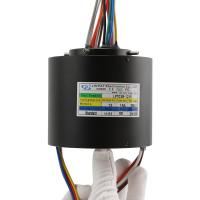 China Through Hole Hollow Slip Ring Precious Metal Contact Material Easy To Install for sale