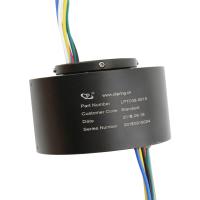 China Diameter 38.1mm Rotary Joint Slip Ring 6 Circuit 15A 240VAC for sale