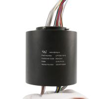 China Precious Metal Contacts Rotary Joint Slip Ring 18 Circuit 10A for sale