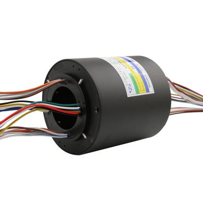 China Construction Machinery Through Hole Slip Ring Voltage 240VAC Speed 300RPM for sale