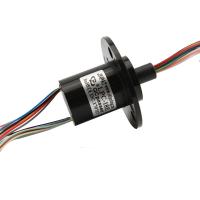 China 240VAC Voltage Electric Swivel Slip Ring 18 Circuit LPC-18E for sale